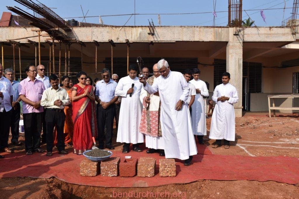 Laying of Foundation Stone – St. Sebastian Church, Bendur