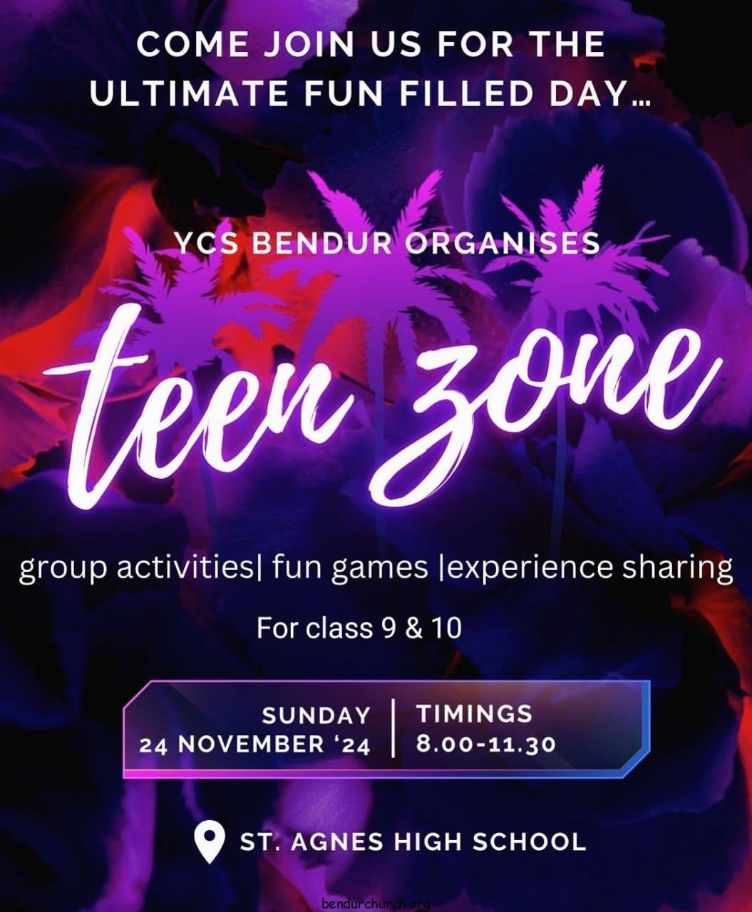 YCS Bendore Unit organizes a half-day orientation program called Teen ...